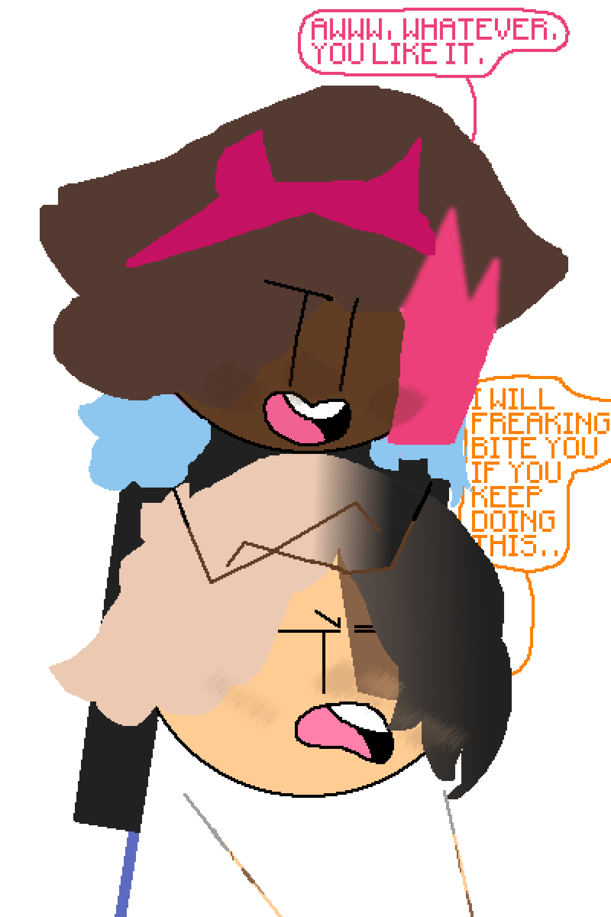 Pixilart - Tall x Short by all-the-aftons