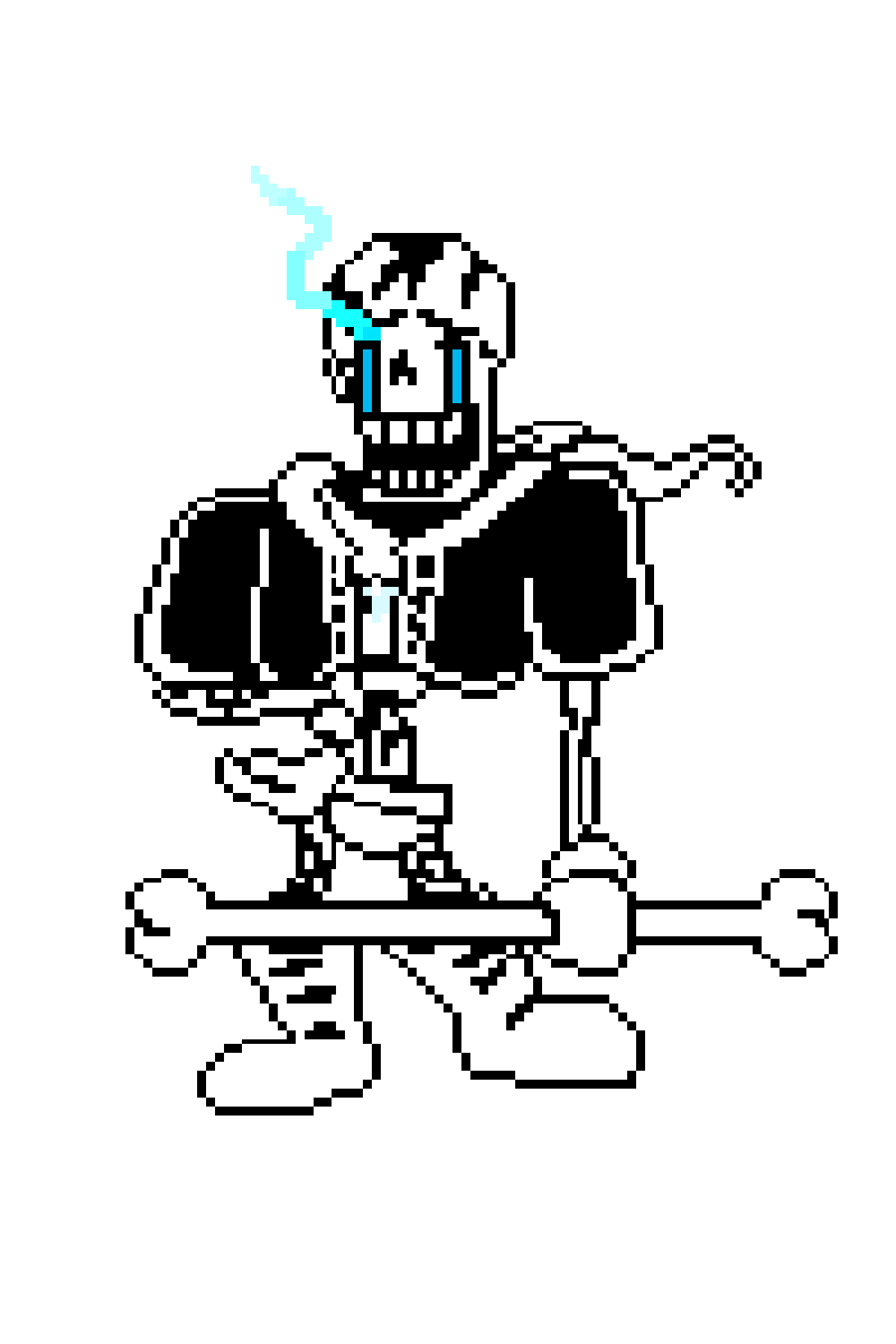 Pixilart - my papyrus one by finalbattelsan