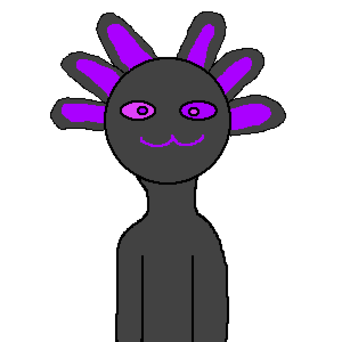 Pixilart - OC As Axolotl by WardenanAxolotl