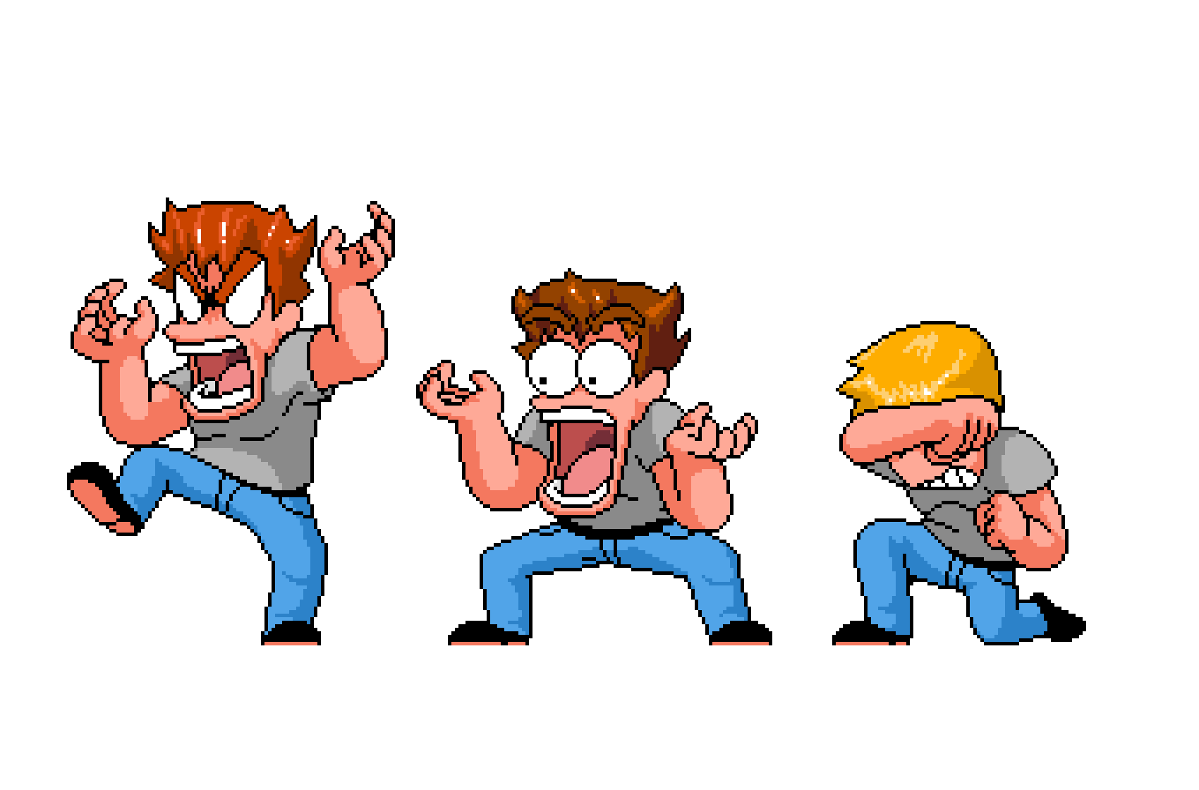 Pixilart - anger, shock, and woe by Tuxedoedabyss03