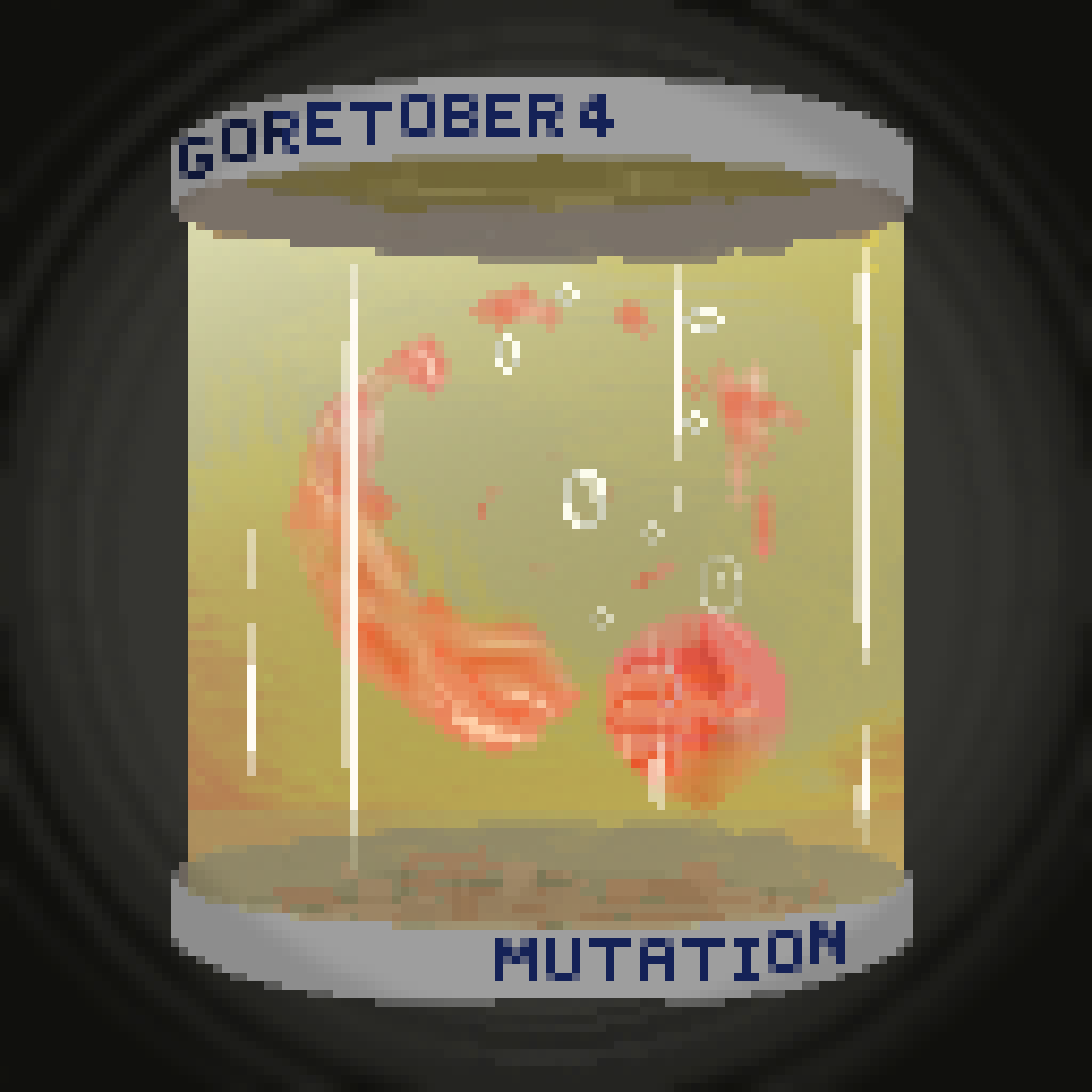 Pixilart - Goretober 4: Mutation by Umbrella-Ghost