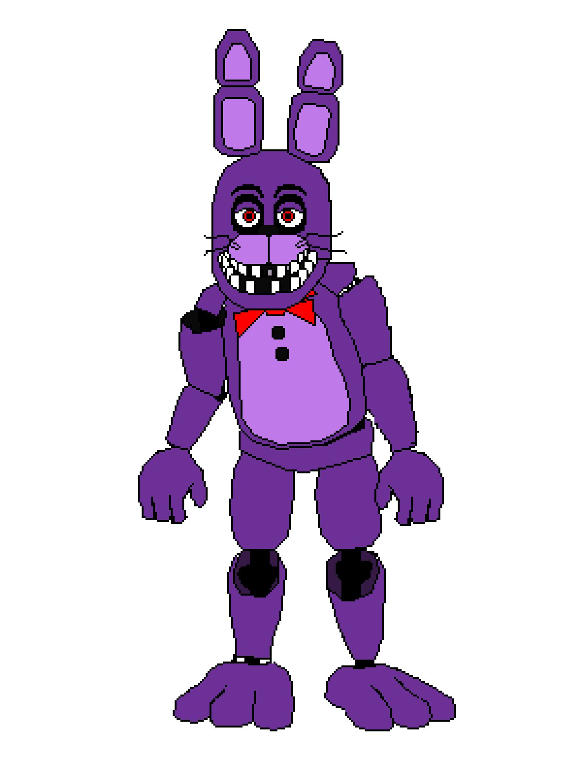 Pixilart - bonnie evolution 1983-1985-1986-1987 by TEAM-USLG