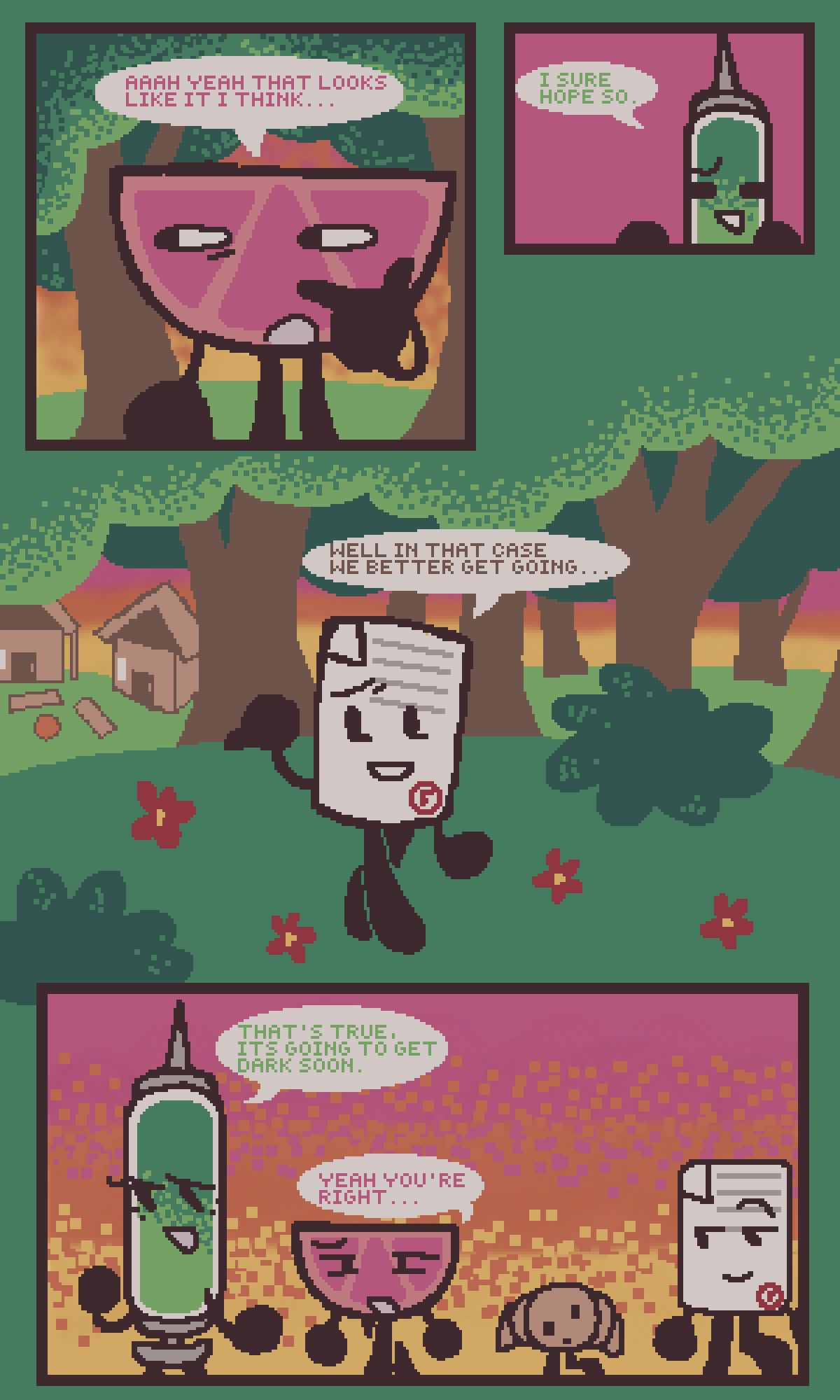 Episode 5 - Burnt Paradise - Pixilart Comics