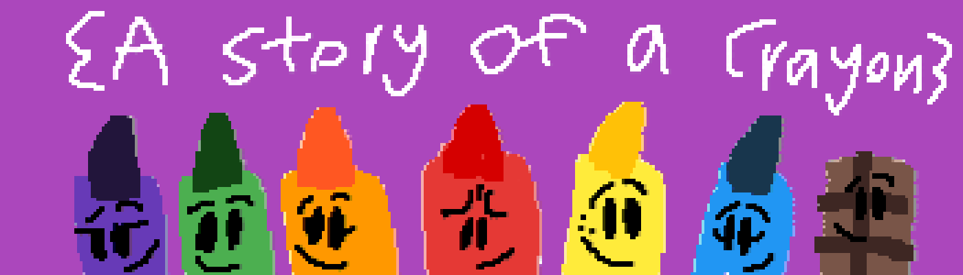 Crayon Banners by TheBi-Crayon - Pixilart