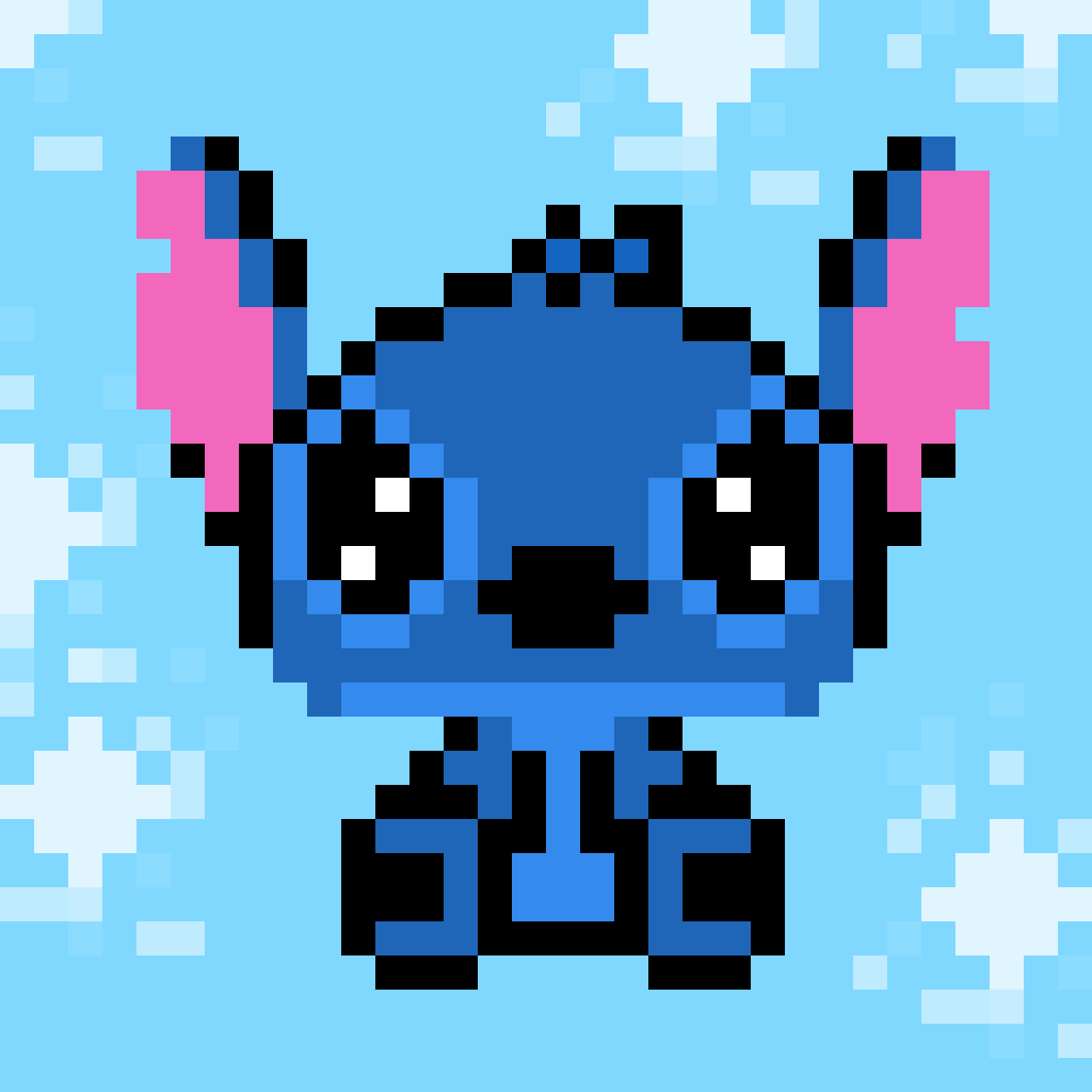 Pixilart - STITCH by Toxicole
