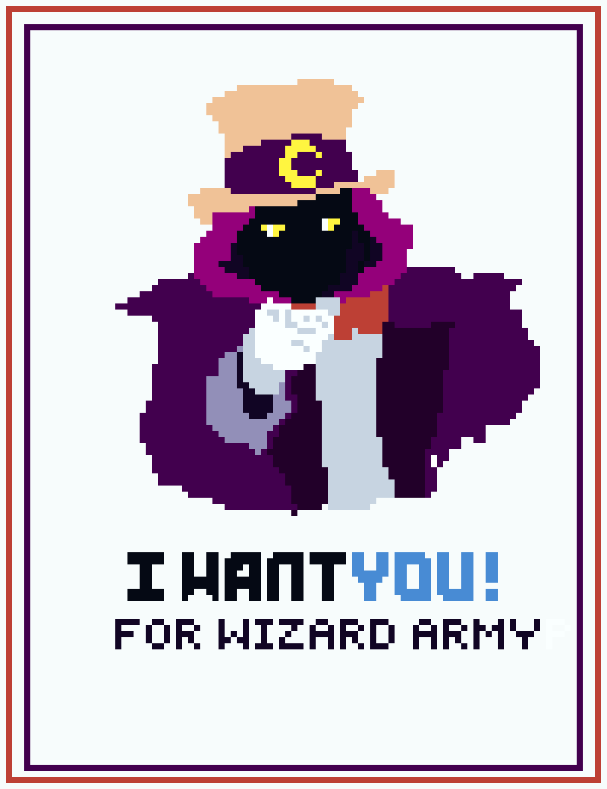 Pixilart - Wizard Propaganda by FireFallen8