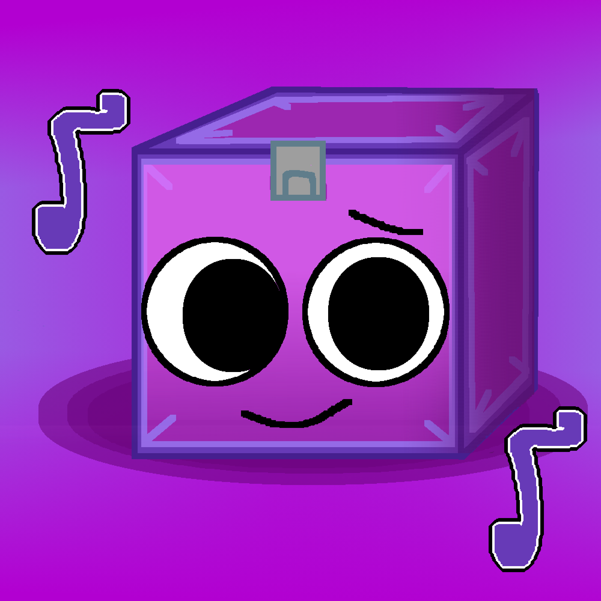 Pixilart - boxten the music box by mag-likes-draw