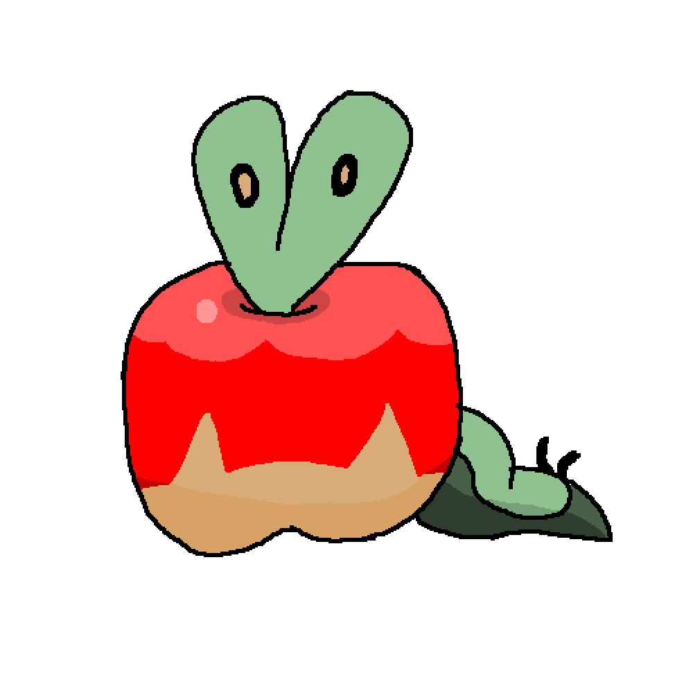 Pixilart - Applin by DmXnx3Ylsm6iFDg