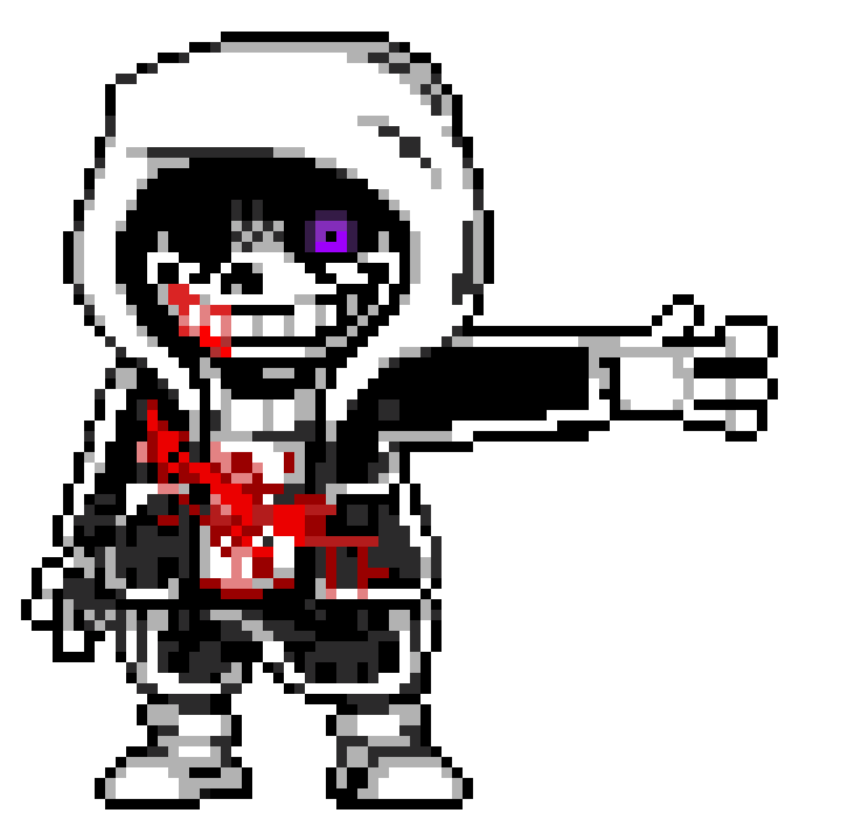 Editing DUSTTALE LAST GENOCIDE SANS PHASE 2 - Free online pixel art ...