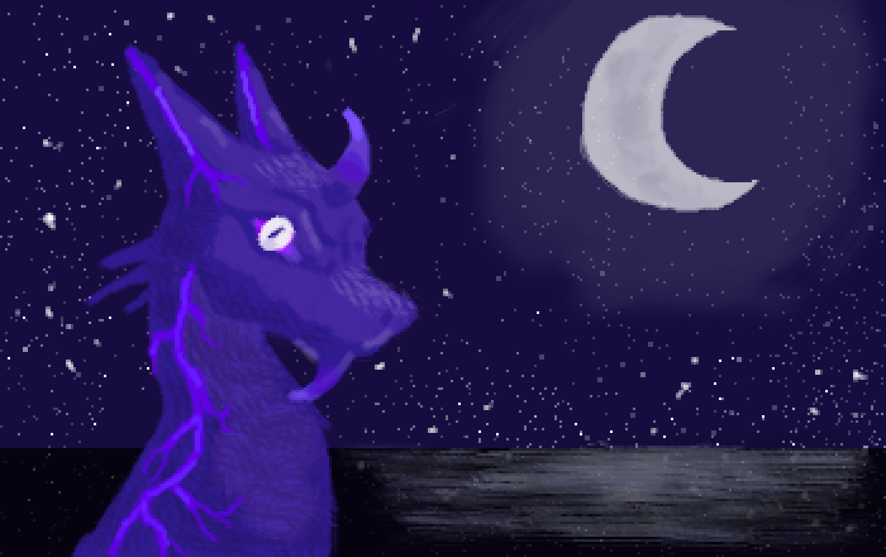 Pixilart - Moon horn by Ladybugana9