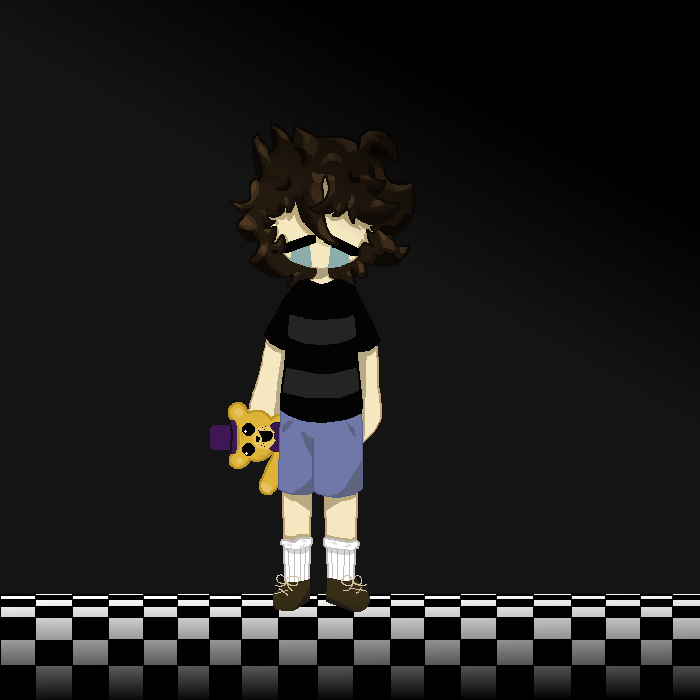 Pixilart - || The Crying Child || FNAF 4 || by stxrry-phxnt0m