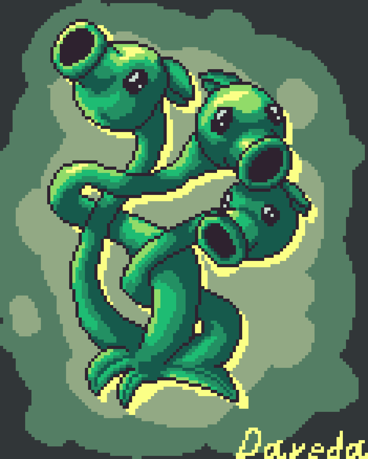 Pixilart - Threepeater by Dareda