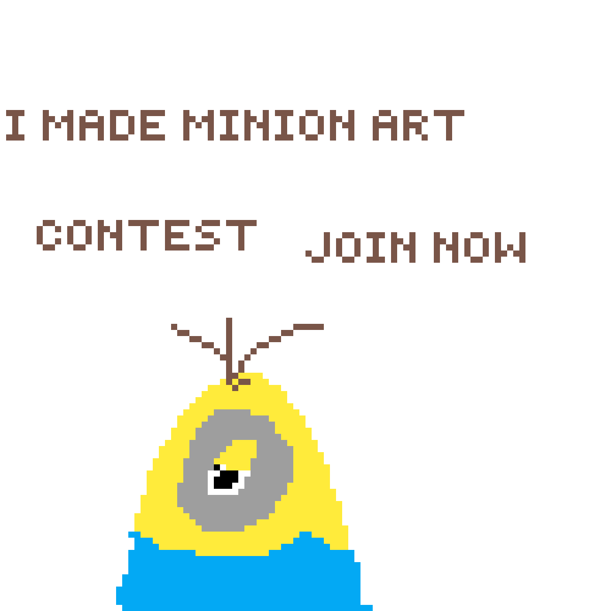 Pixilart - MINION ART CONTEST by skippydreams