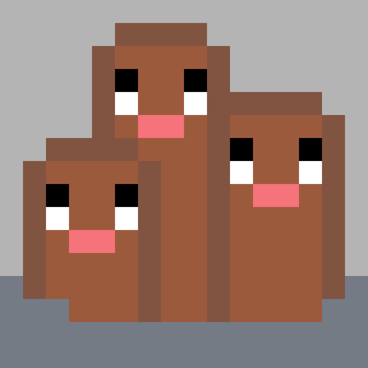 Pixilart - Dugtrio of Pokemon by Platypusxx