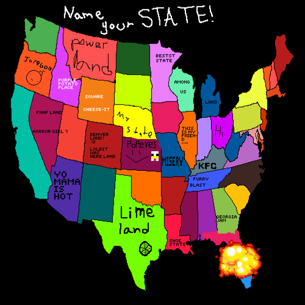Pixilart - Name a state by Creator8282