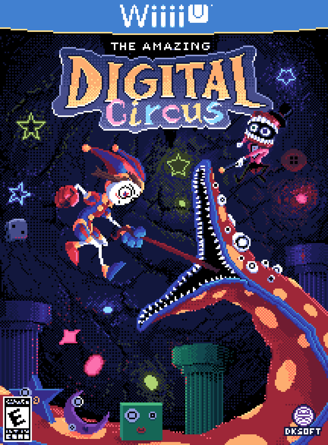 Pixilart - Digital Circus by dainkaplan