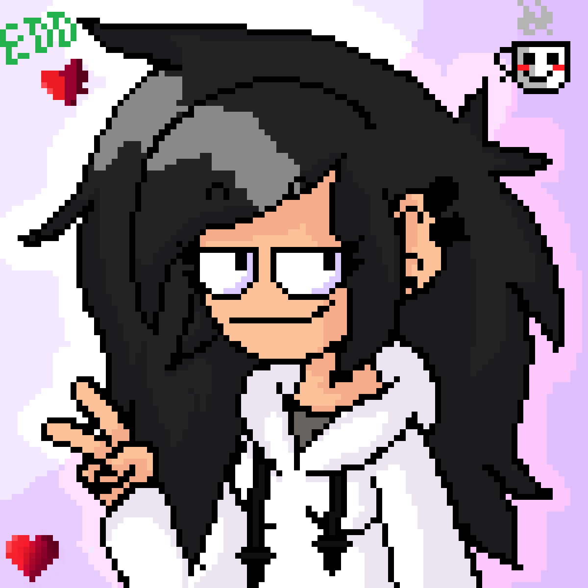 pixel art chara by LuigipixelmanXD - Pixilart