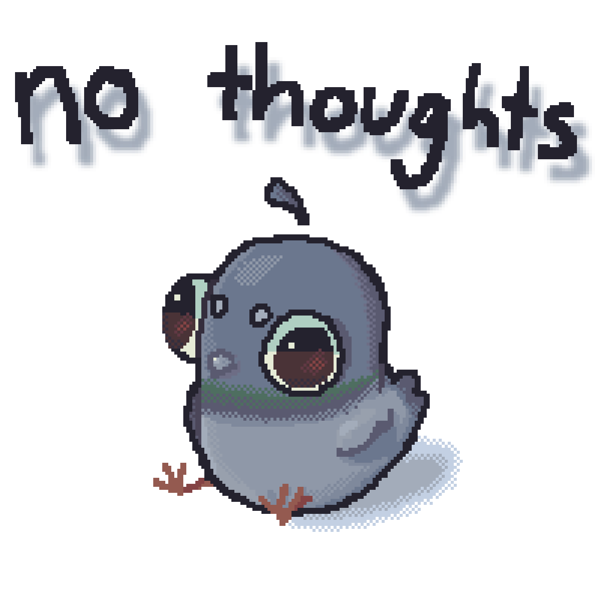 Pixilart - there is nothing in his head by froyoyo