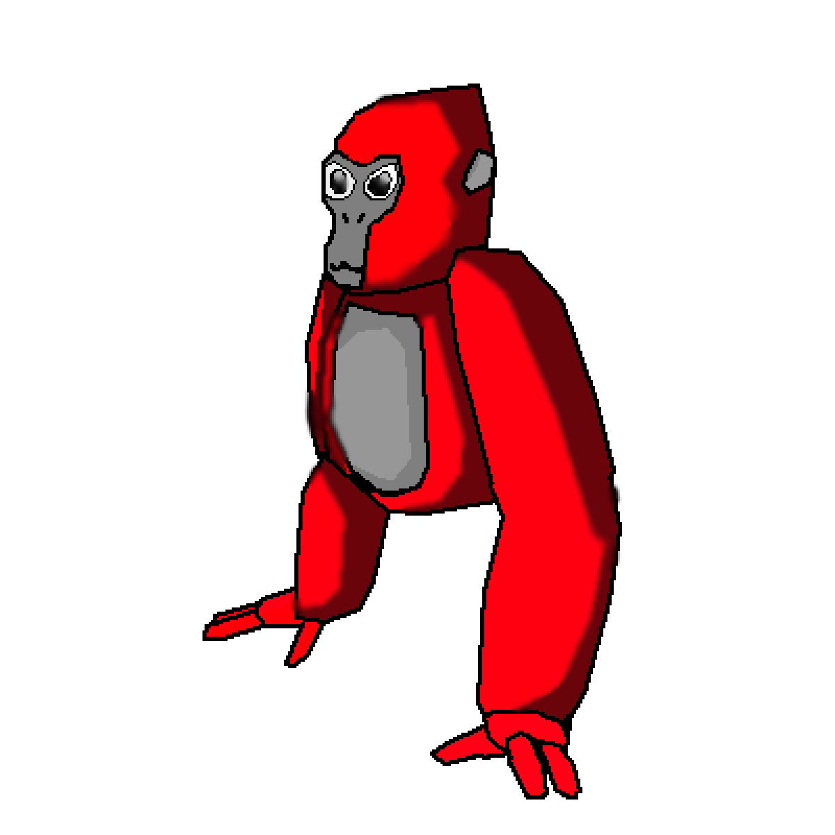 Pixilart Gorilla Tag Monke By Caden0