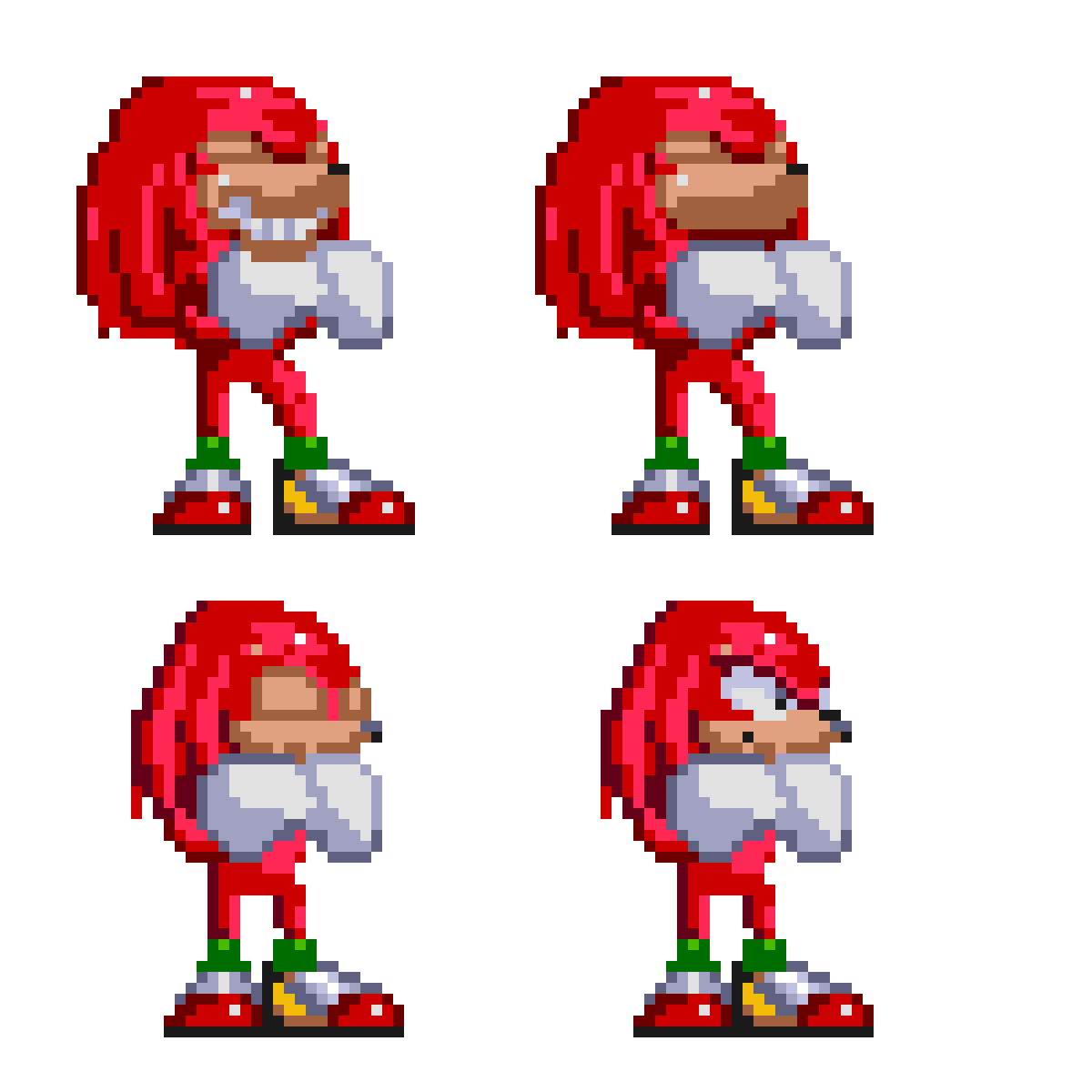 Knuckles Palette - Pixilart