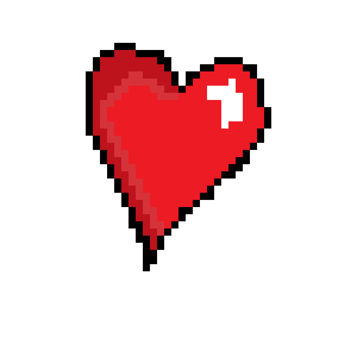 Pixilart - Heart by ddee
