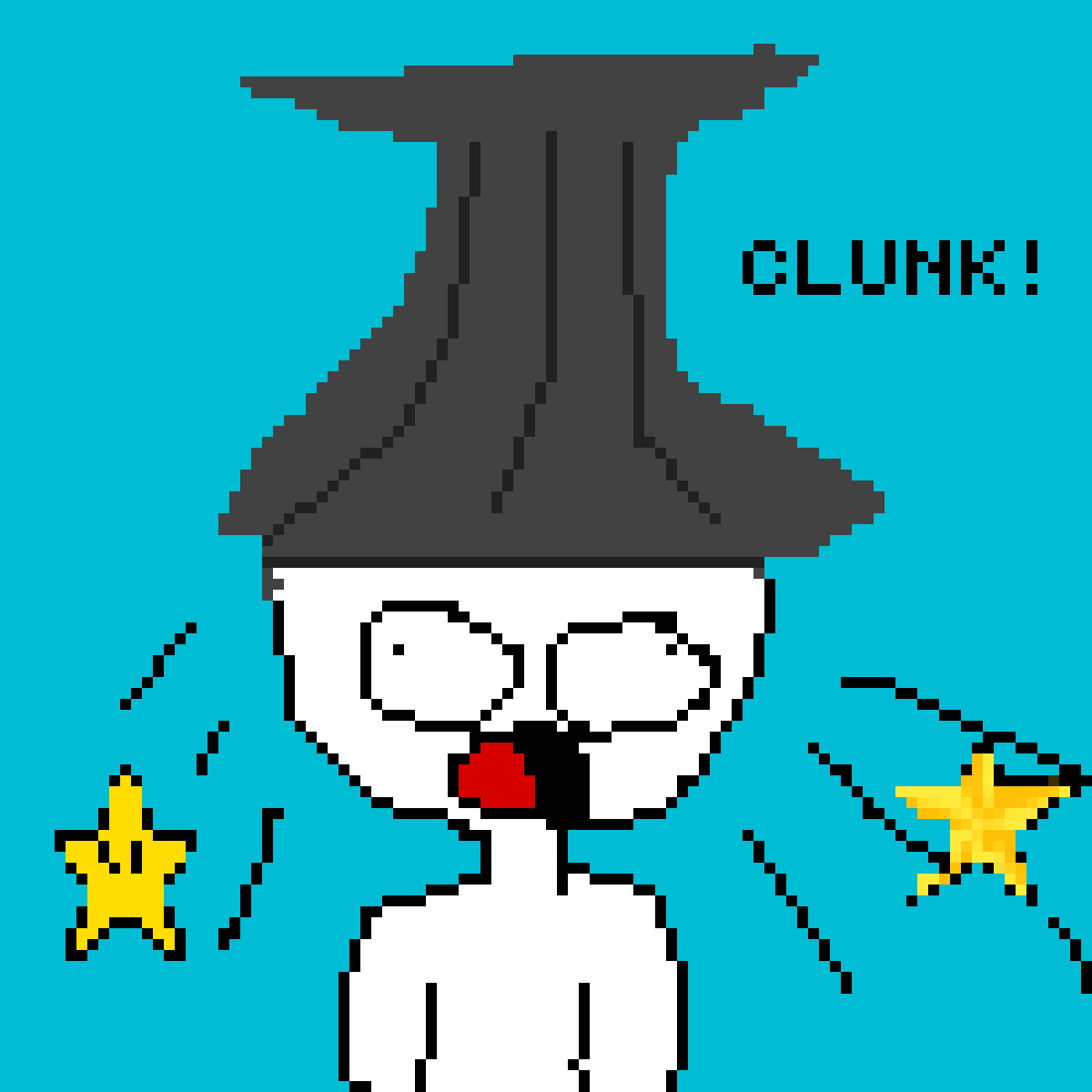 Pixilart - CLUNK by DaNOOBY