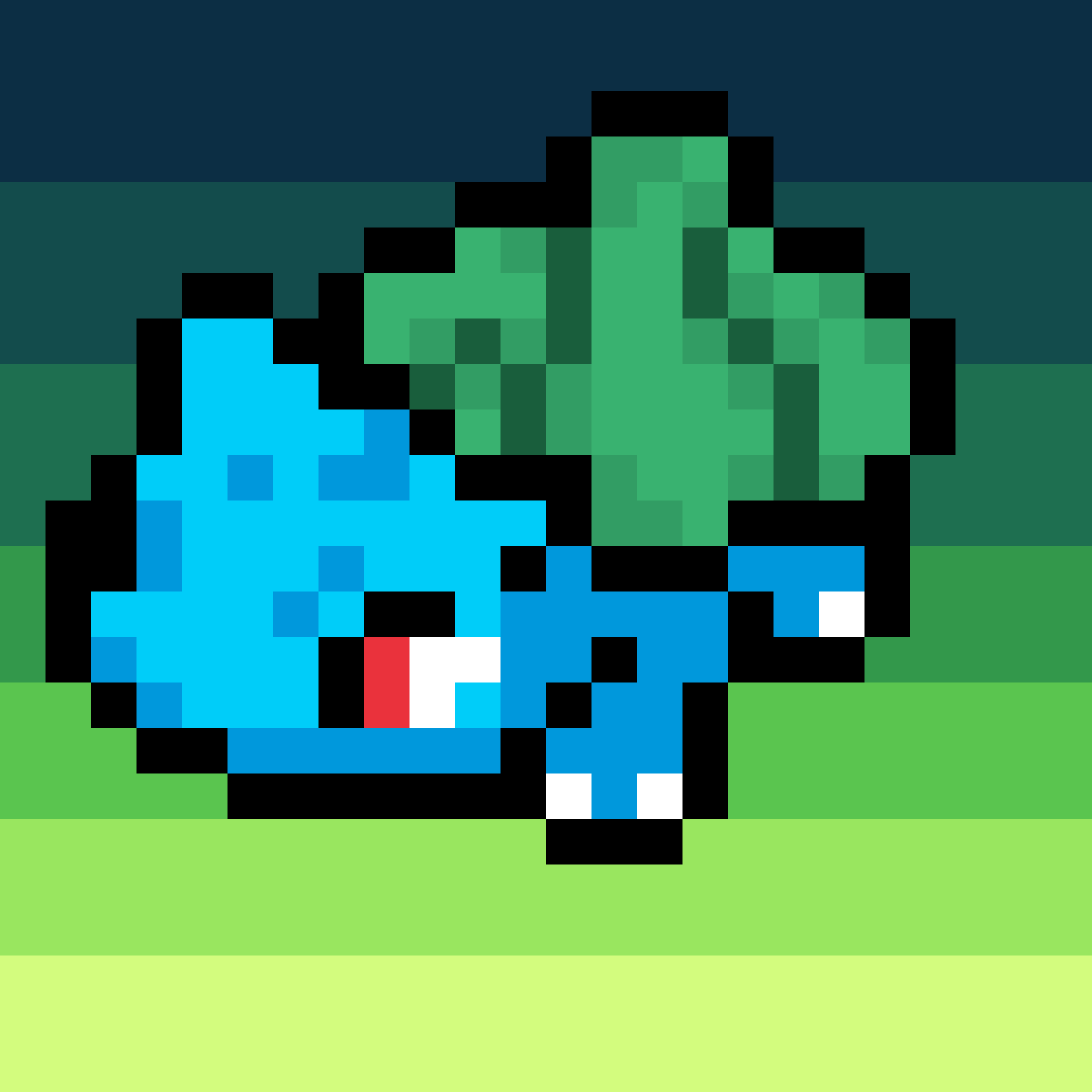 Pixilart - Balbasaur Pokemon by lastephen
