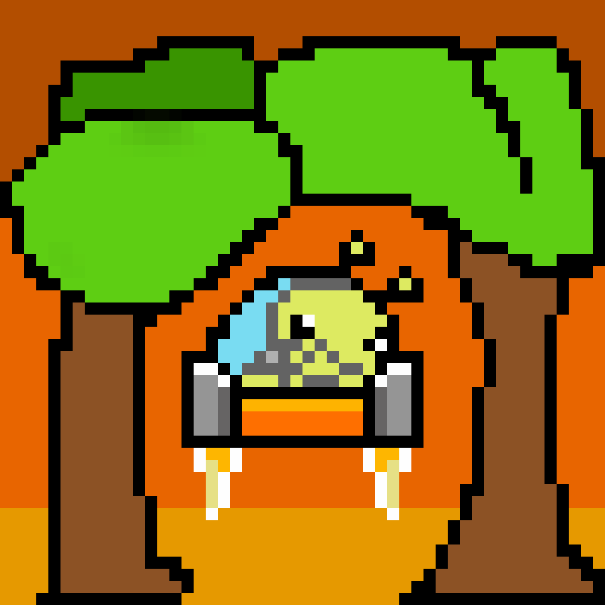 Pixilart - Alien Hominid by DesertedEwe7207