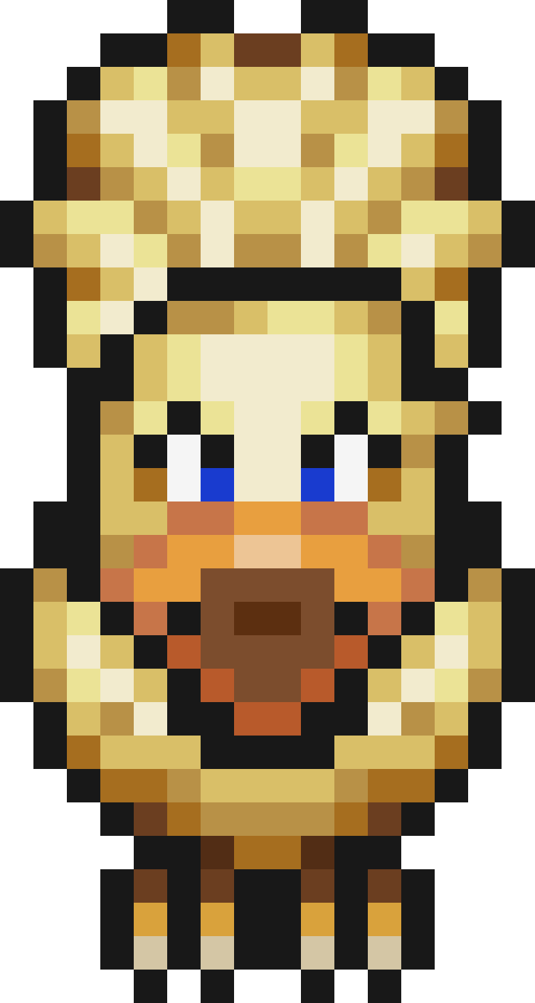 Pixilart - FFVI - NPC Chocobo 04 by DKJF-Pixel