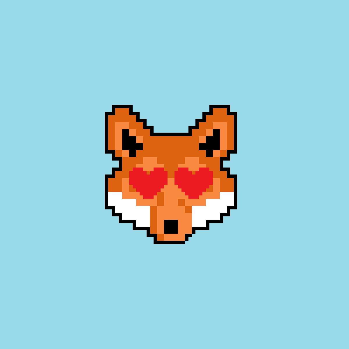 Pixilart Love Fox By Flyfox