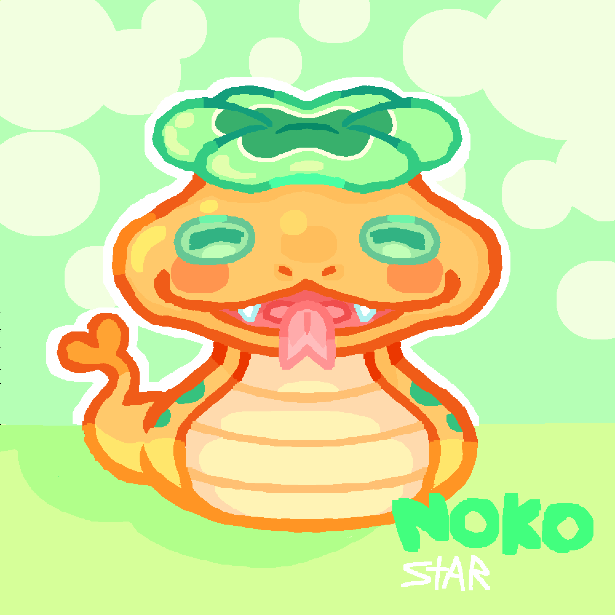 Pixilart - Noko noko!!! by StarlingDarling