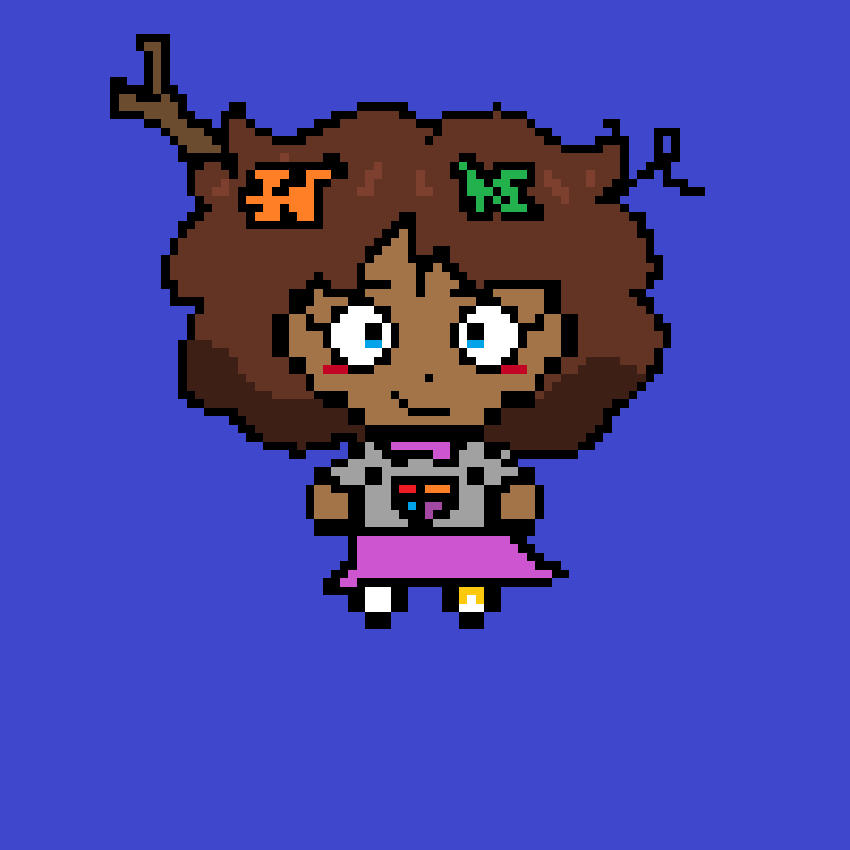 Pixilart - Chibi Anne by DtyESHPj9hbl6fn