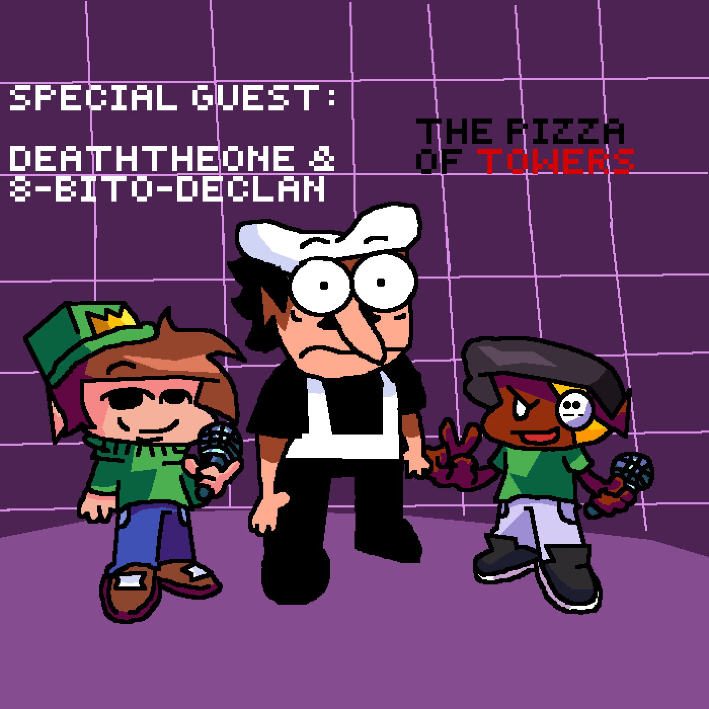 Pixilart - The pizza of Towers collab by Remorse