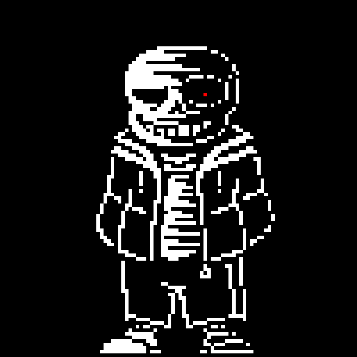 Pixilart - Hard Mode Sans by HDS-sans