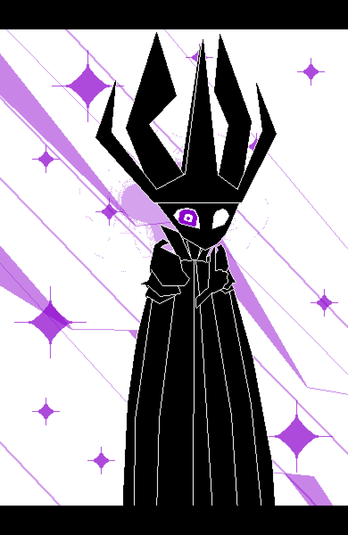 Pixilart - The Violet King by A11ternate