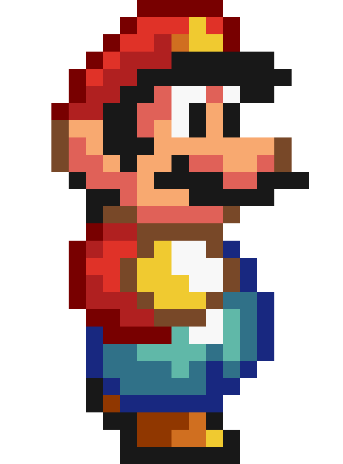 Pixilart - SNES SMB2 Mario by ArturoVerse