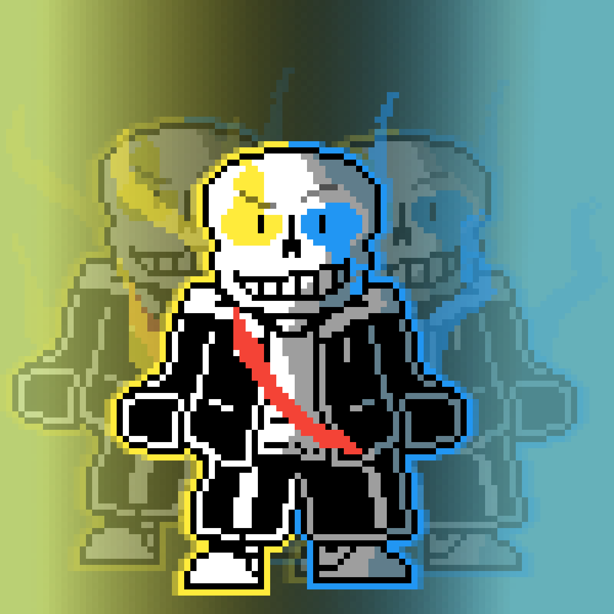 Pixilart - THE REAL BAD TIME PHASE 2 by EnderuZ