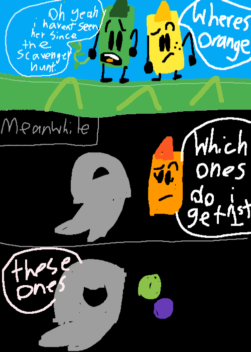 Episode 15 - A Story of a Crayon - Pixilart Comics