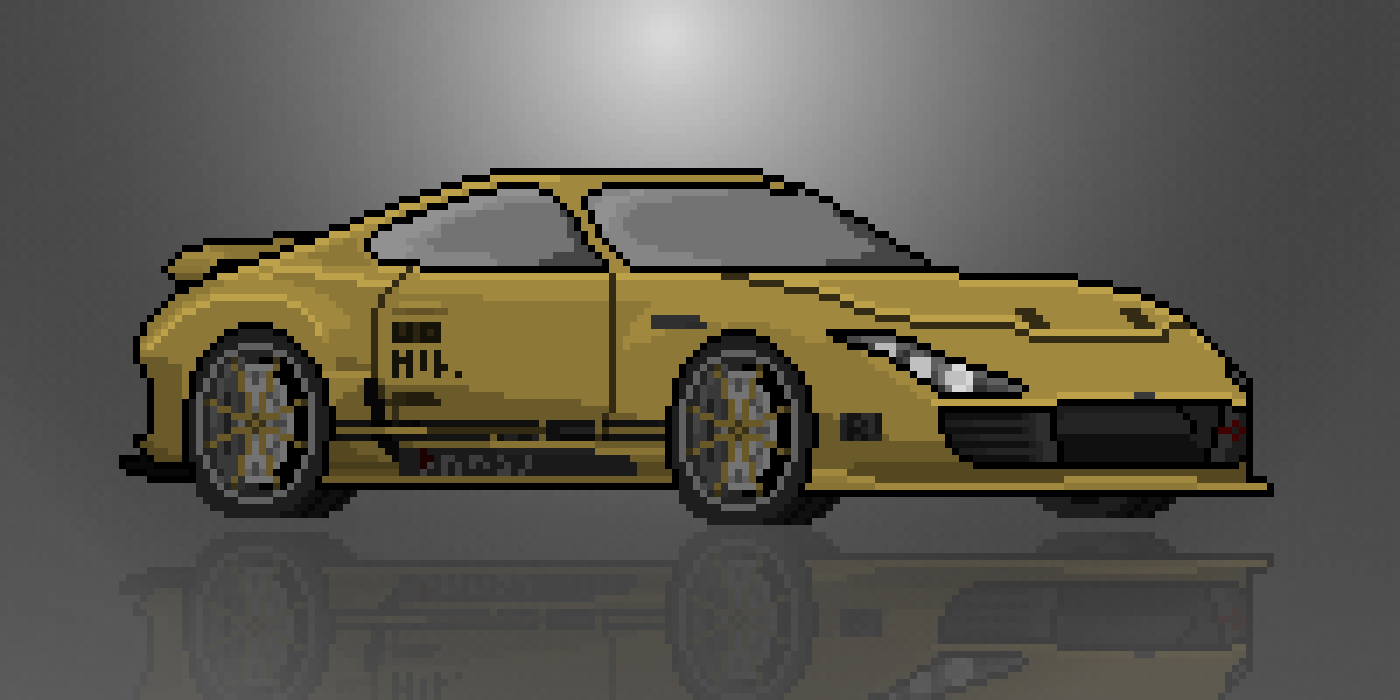 Pixilart - Smokey Negata Supra 3/4 view Showroom by WispArt