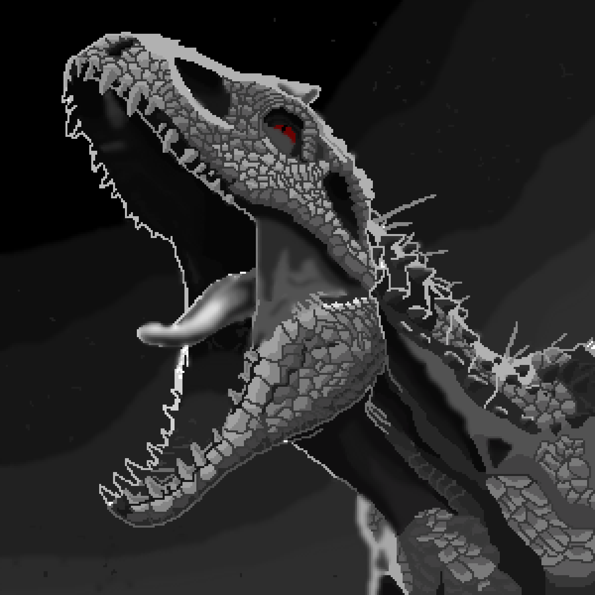 Pixilart - Indominous Rex by nyxmindhouse