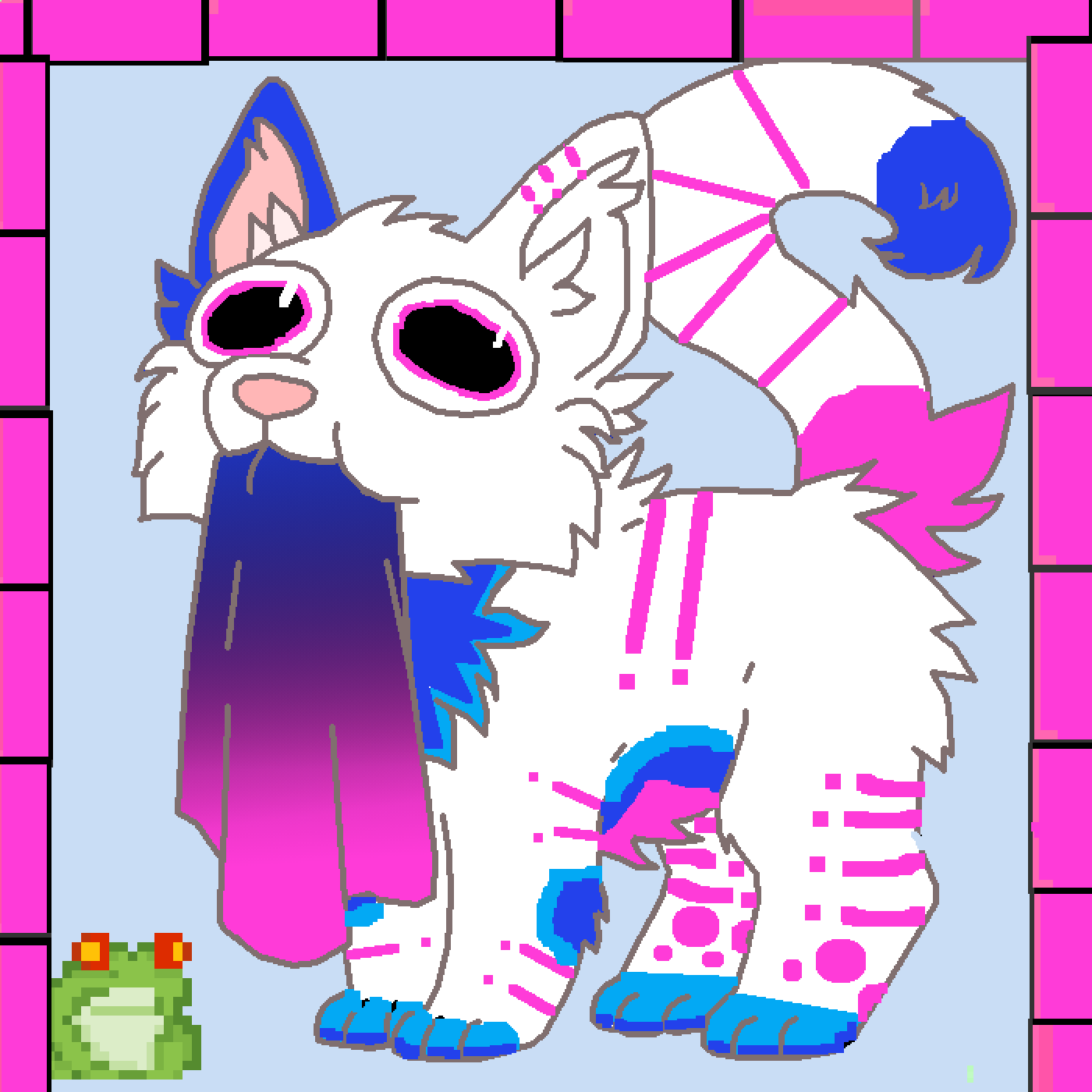 Pixilart - My ACTUAL fursona (Furry OC) by starfgt