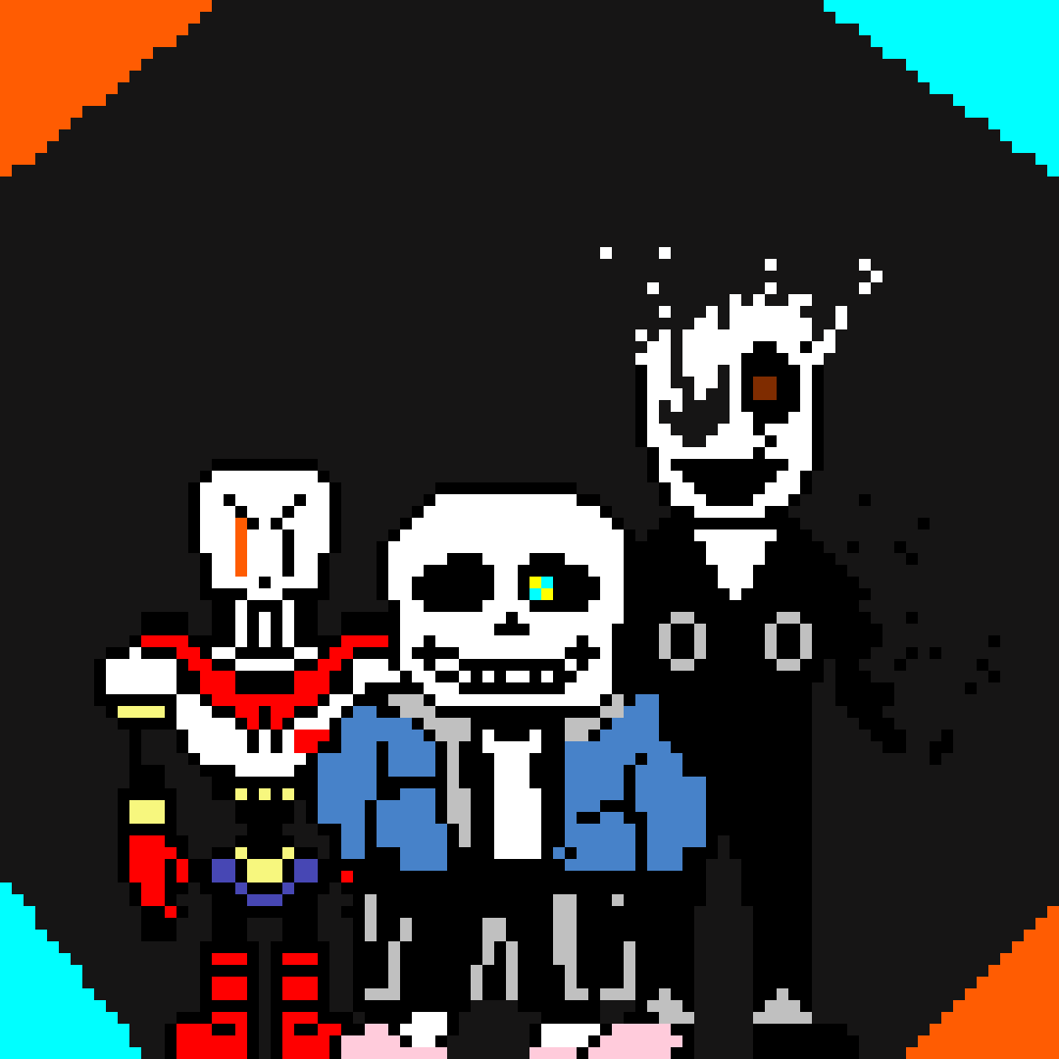 Pixilart - The wingdings trio by UNDERTALE-fan78