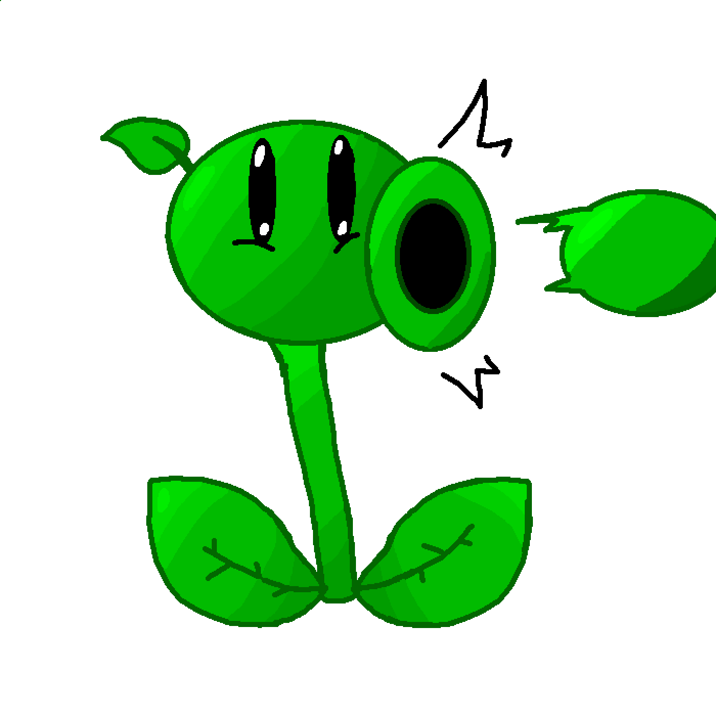 Pixilart - Pea shooter by MasonsWorld00