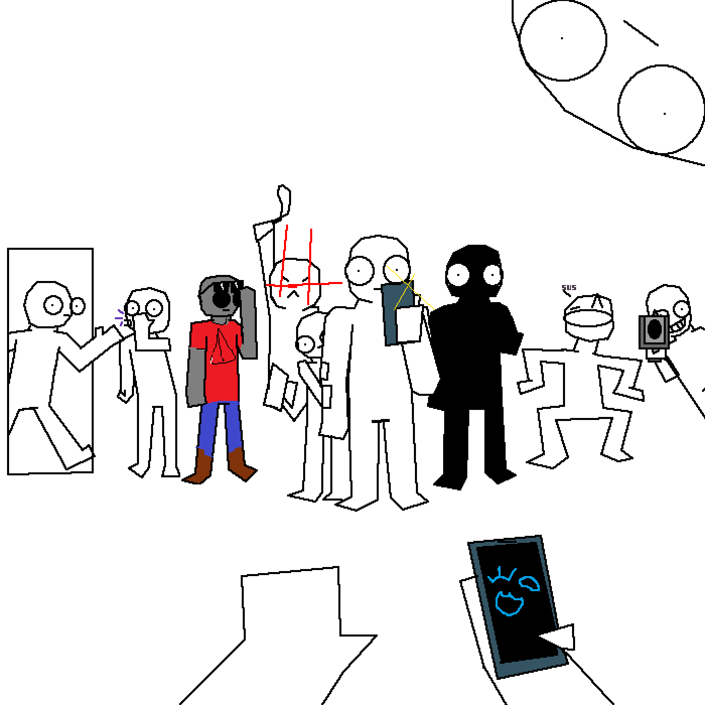 Pixilart - Caught in 4K by MIKE-GENO