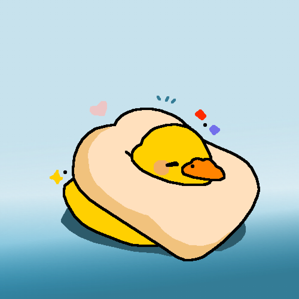 Pixilart - Bread Duck base by LULU0478