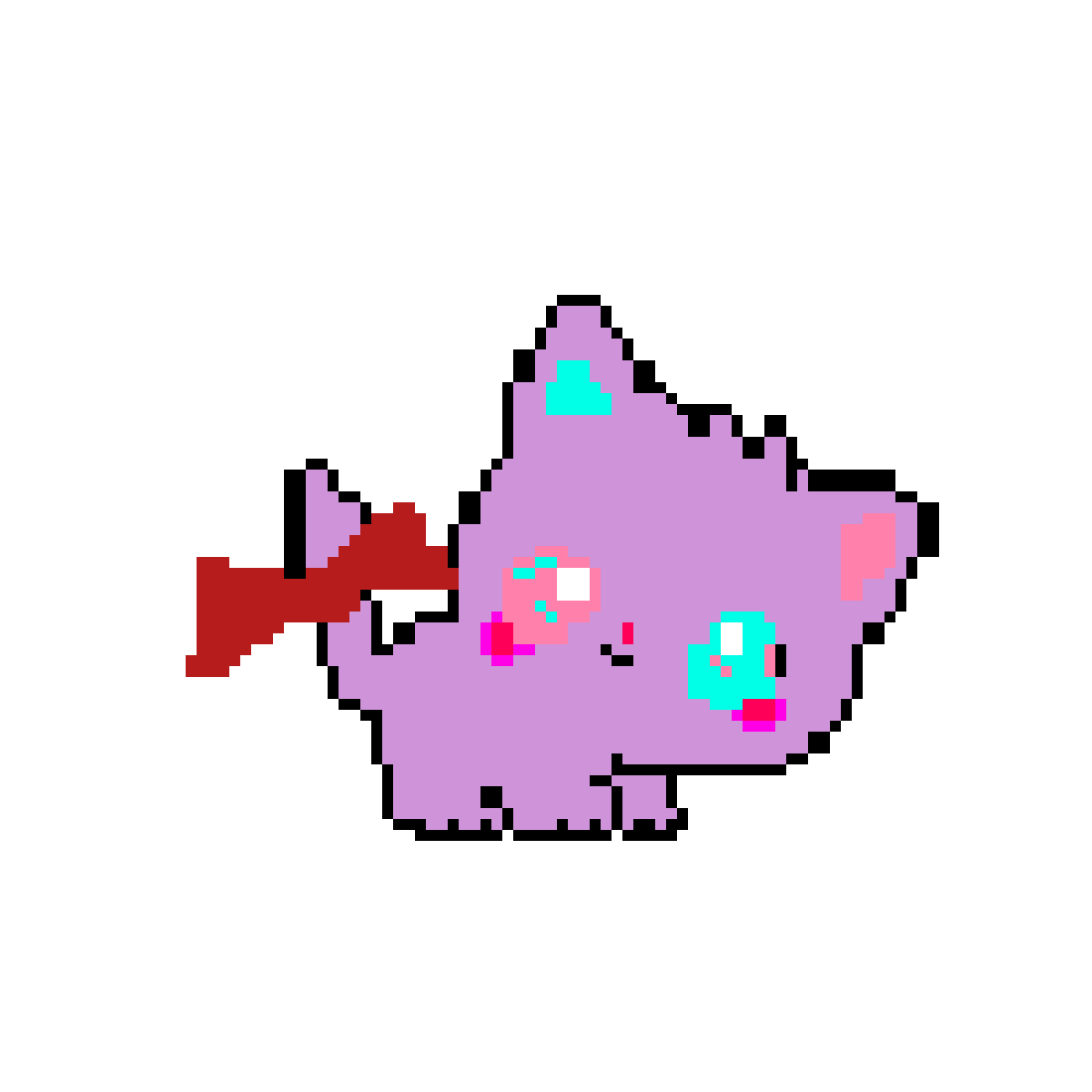 Pixilart - Cute Chibi Cat by LOLQueenOMG