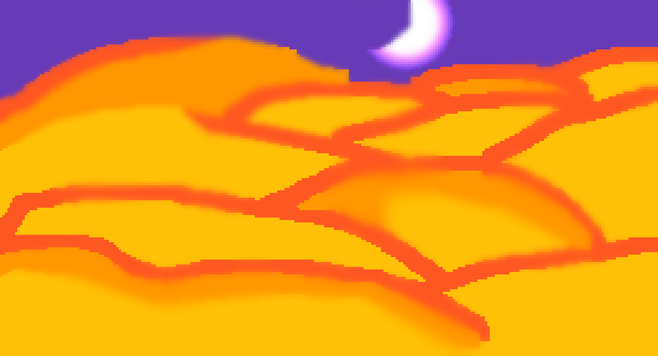 Pixilart - messy desert by P0lt3x