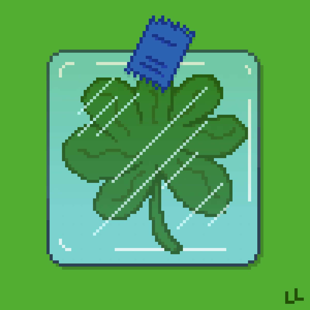 Pixilart - Fry's Seven Leaf Clover by LucyL