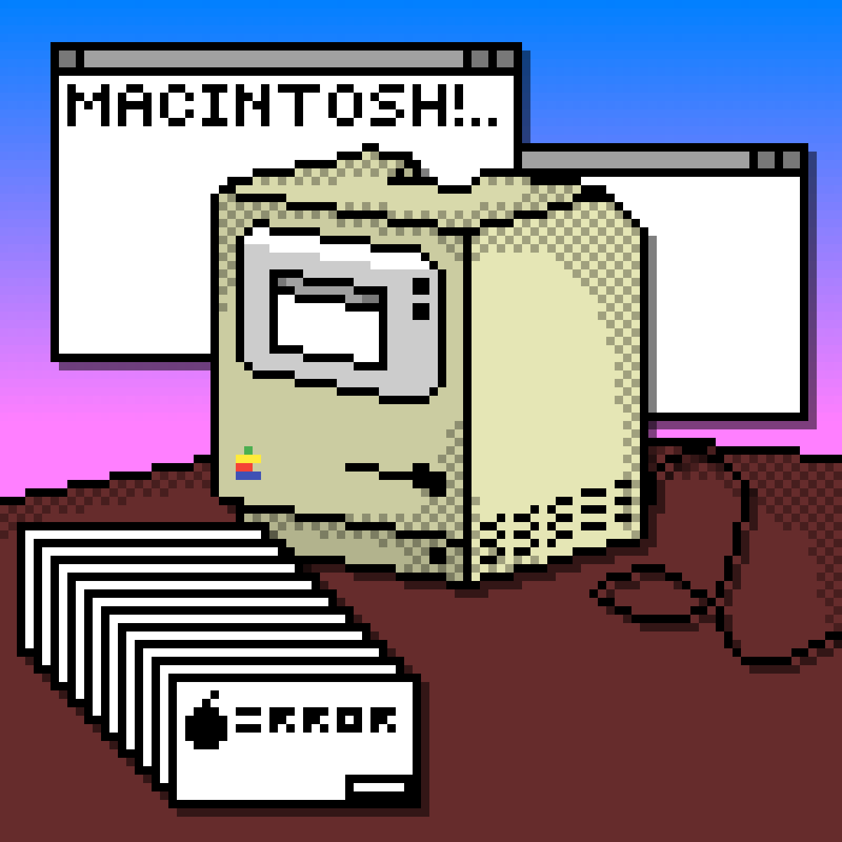 Pixilart - MACINTOSH by 95Pillars