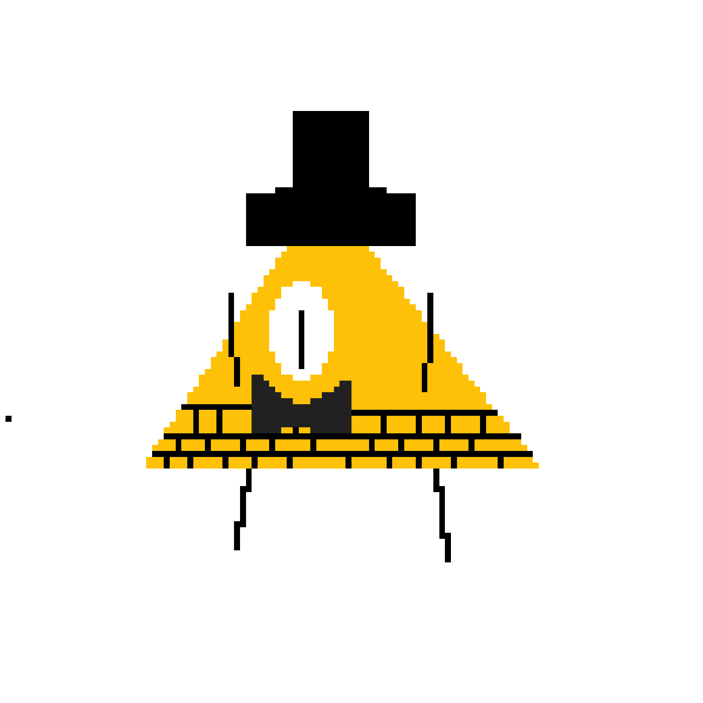 Pixilart - Bill cipher by LilyMabelPines